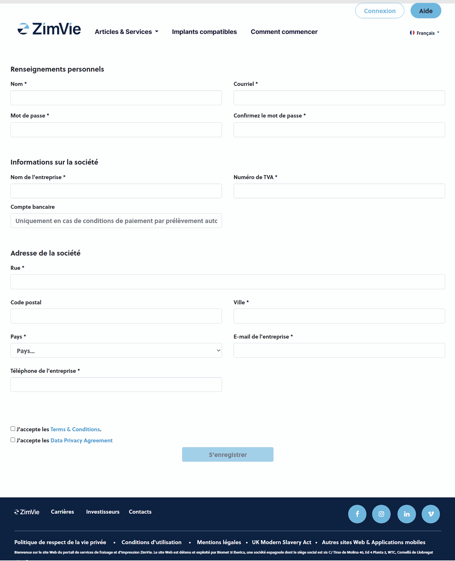 Get Started | production.zimvie.eu